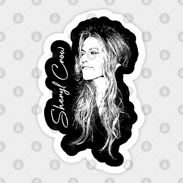 Vintage Sheryl Crow 80s - Sheryl Crow - Sticker | TeePublic