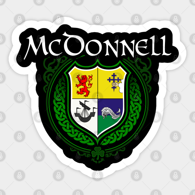 McDonnell Family Irish Coat of Arms Clan Crest - Mcdonnell Family ...