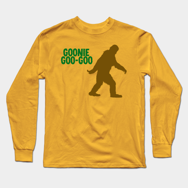 Goonie Goo-Goo - Big Foot - Long Sleeve T-Shirt | TeePublic