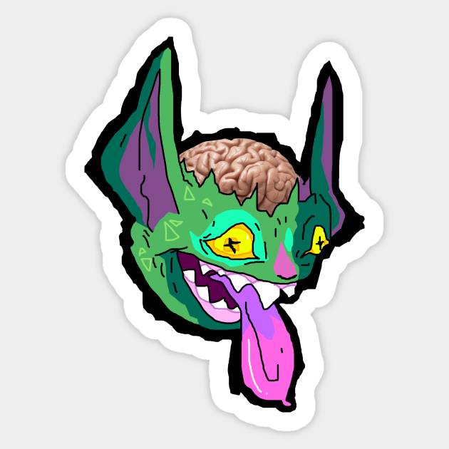 Goopy Goblin Brain - Goblin - Sticker | TeePublic