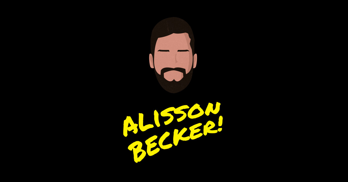 Alisson Becker - Alisson Becker - Sticker | TeePublic