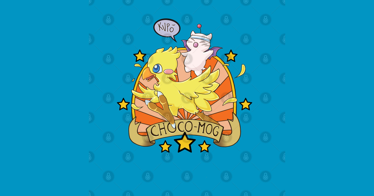 Choco Mog - Chocobo Moguri - T-Shirt | TeePublic