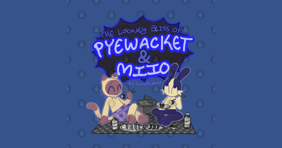 Pyewacket and Miio! The Looney Bliss - Fun - T-Shirt | TeePublic