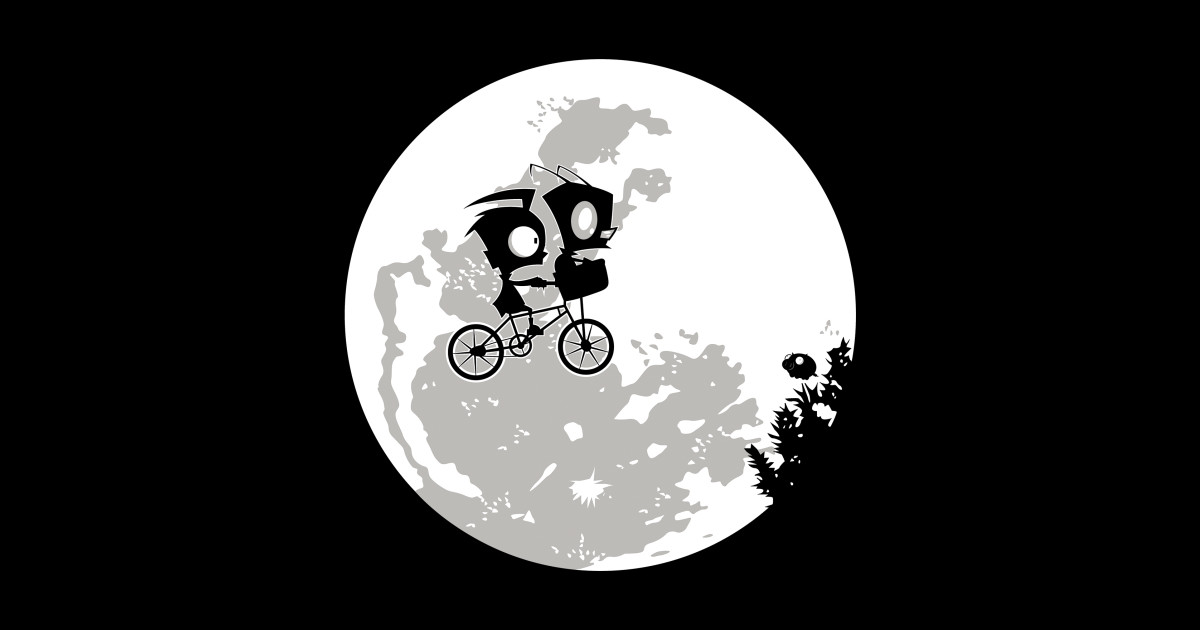 Dib and the E.T - Invader Zim - T-Shirt | TeePublic