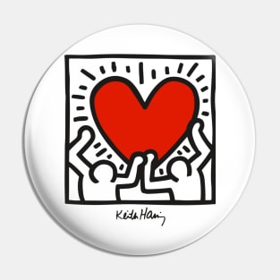 Keith Haring Pins and Buttons for Sale | TeePublic