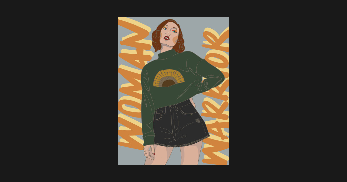 Modern Suki "Woman Warrior" poster - Avatar - T-Shirt | TeePublic