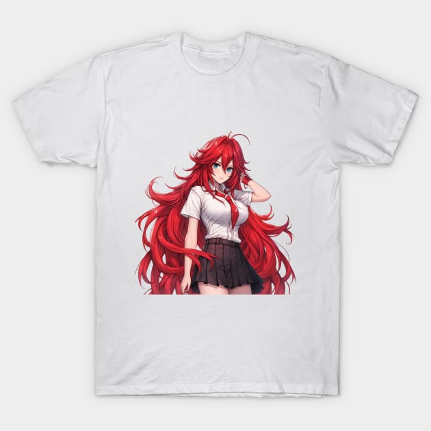rias gremory - Anime - T-Shirt | TeePublic