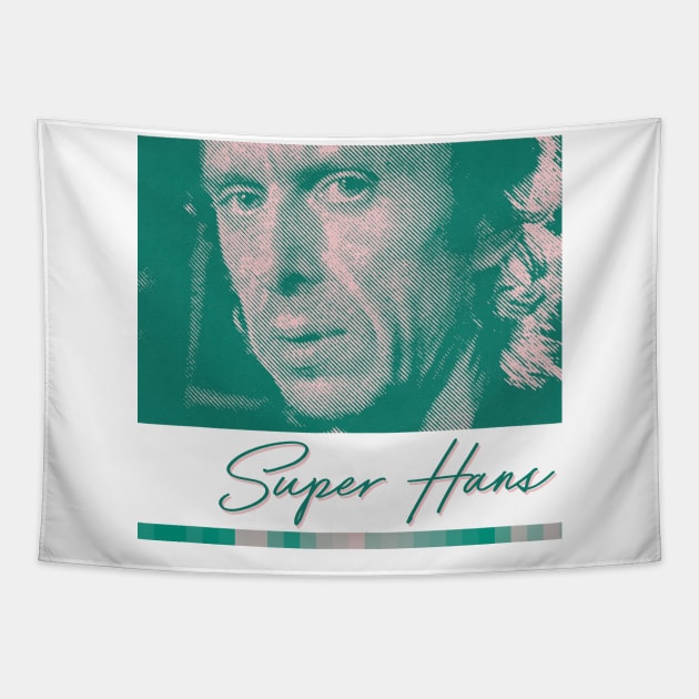 Super Hans / Aesthetic FanArt Design - Peep Show Fan - Tapestry | TeePublic
