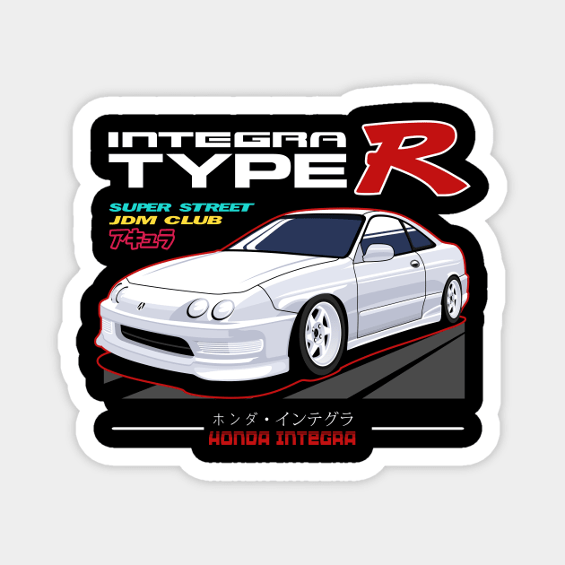 Integra Type R JDM Legend - Integra Type R - Magnet | TeePublic