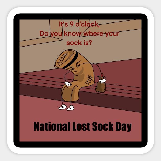 National Lost Sock Day 2025 - Emily Hong