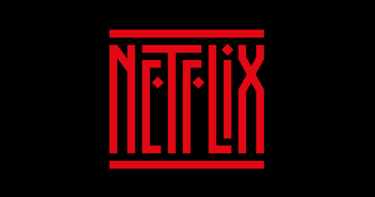Netflix Lettering Typography - Typography - Posters and Art Prints ...
