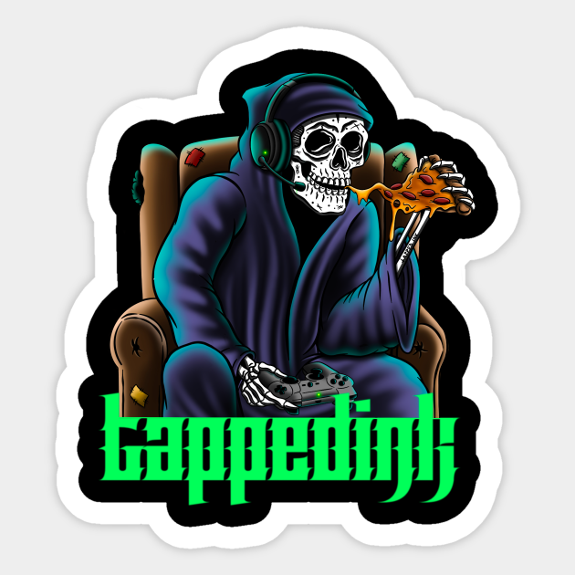 Game time - Tapped Ink - Sticker | TeePublic