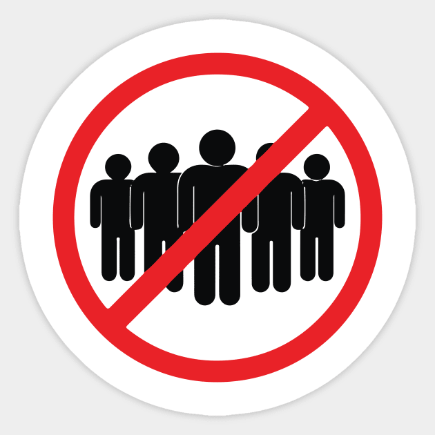 anti people. emoji stickers - Asocial - Sticker | TeePublic