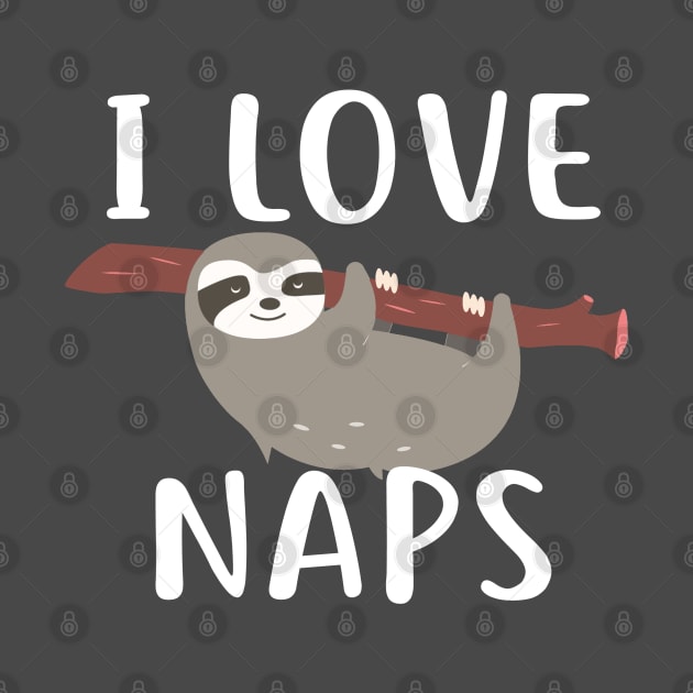 Naps - Sloth - T-Shirt | TeePublic