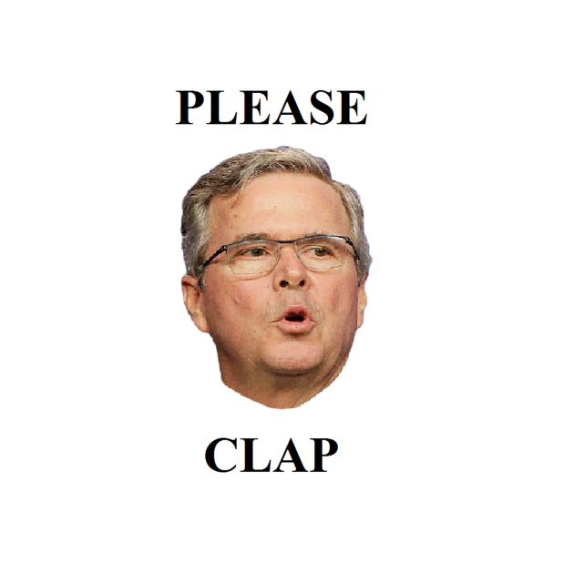 PLEASE CLAP - Political Satire - T-Shirt | TeePublic