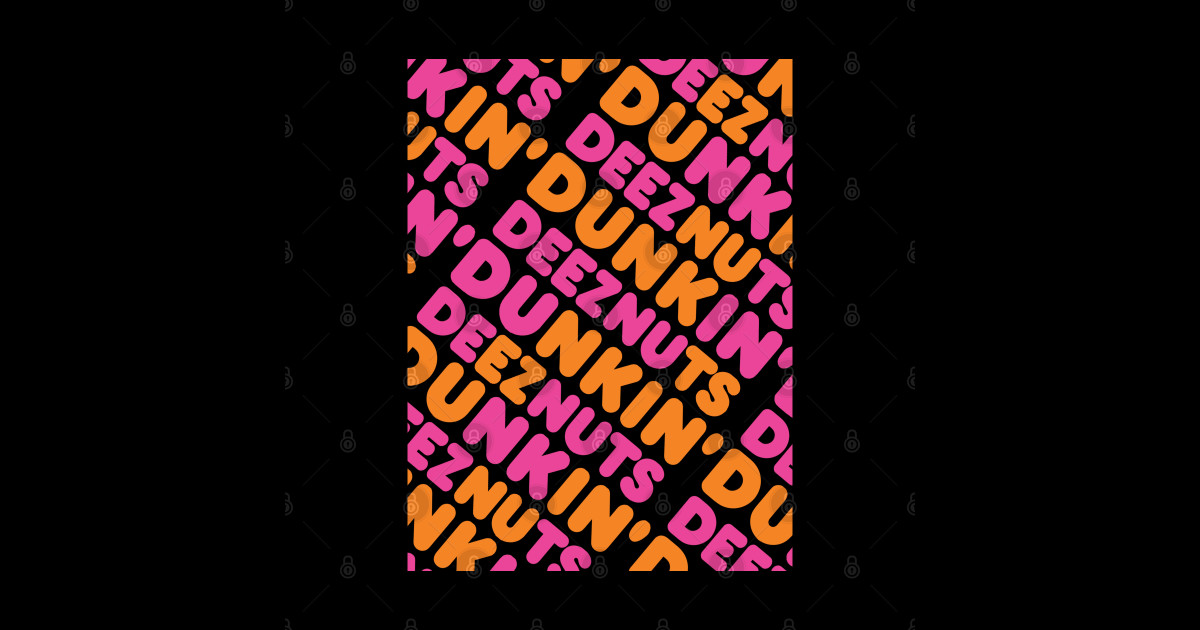 dunkin deez nuts diagonal pattern - Dunkin Deez Nuts Diagonal Pattern ...