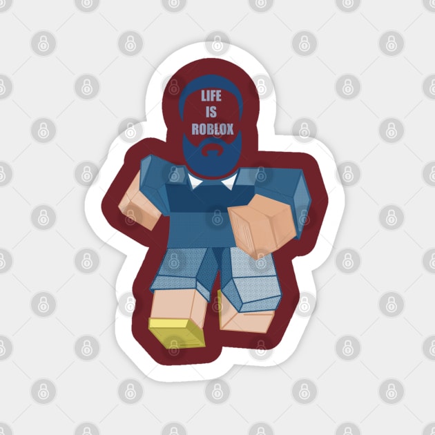 Robo is the Roblox - Roblox - Sticker | TeePublic