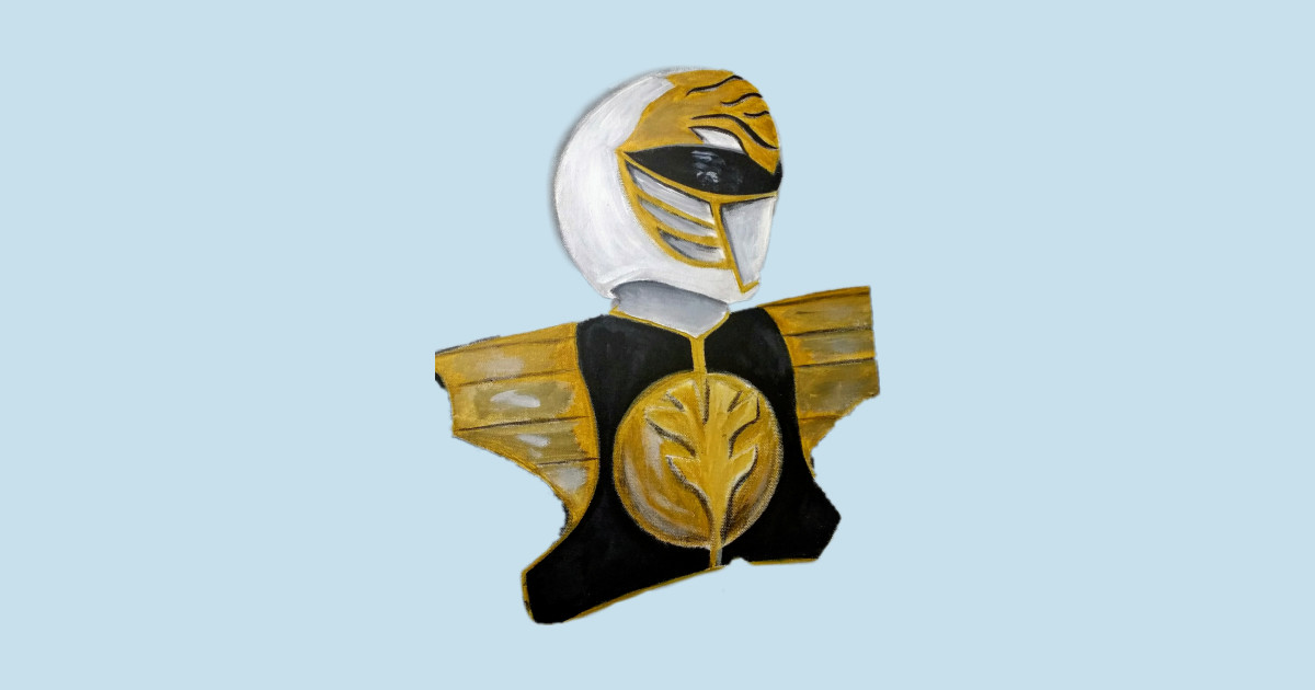 The White Ranger - Mighty Morphin Power Rangers - T-Shirt | TeePublic