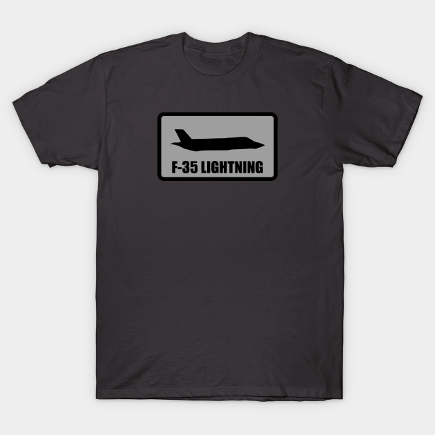 F-35 Lightning II Patch - F35 Lightning Fighter - T-Shirt | TeePublic
