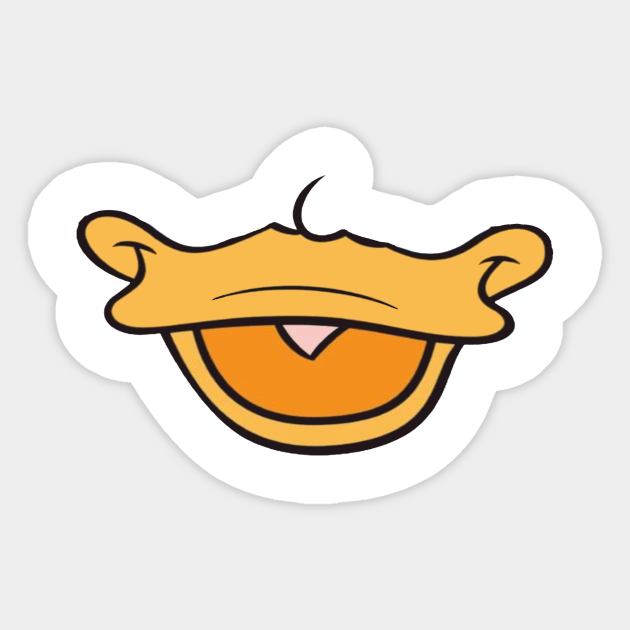 Duck mouth - Disney - Sticker | TeePublic