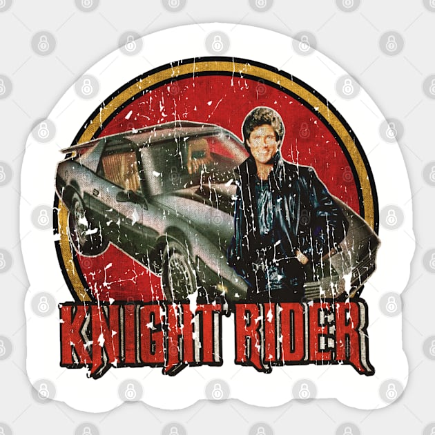 Knight Rider 80s Vintage - 1980s Movies - Sticker | TeePublic