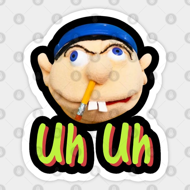 jeffy i hate green beans - Sml Jeffy - Sticker | TeePublic