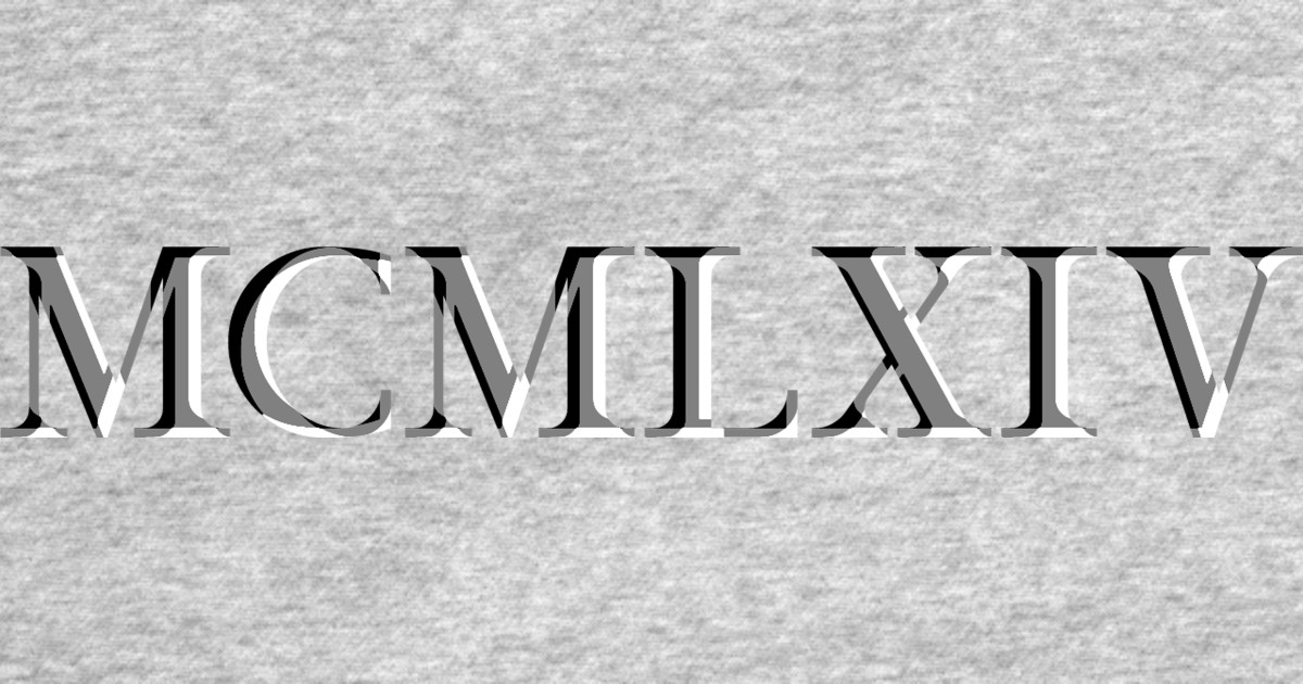 Roman Numeral 1964 - 1964 - T-Shirt | TeePublic