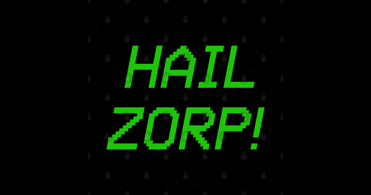 Hail Zorp! - Parks And Recreation - Sticker | TeePublic