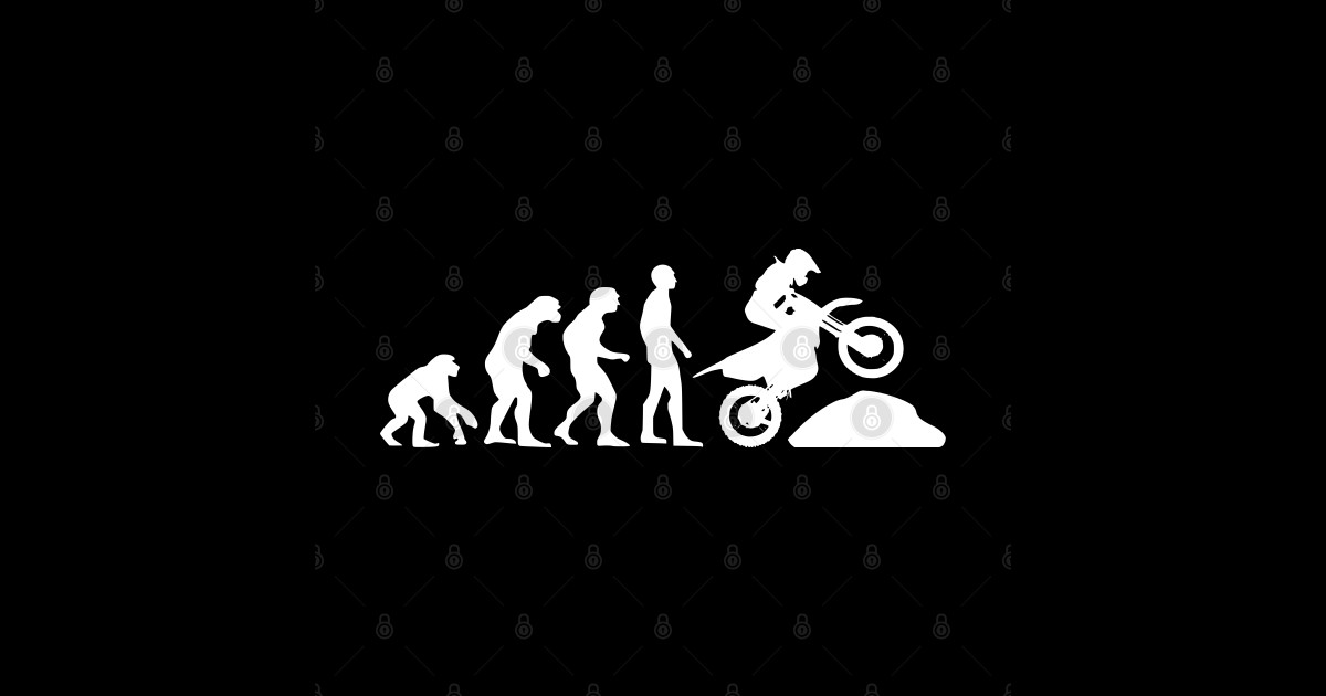 Motocross Evolution Design - Motocross - Posters and Art Prints | TeePublic