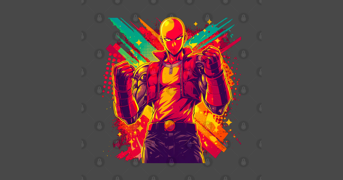 saitama one punch man - One Punch Man - T-Shirt | TeePublic