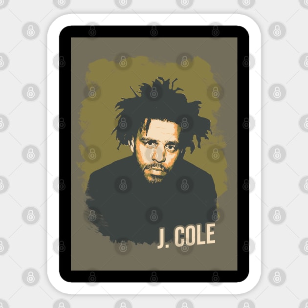 Jermaine Lamarr Cole - J Cole - Sticker | TeePublic