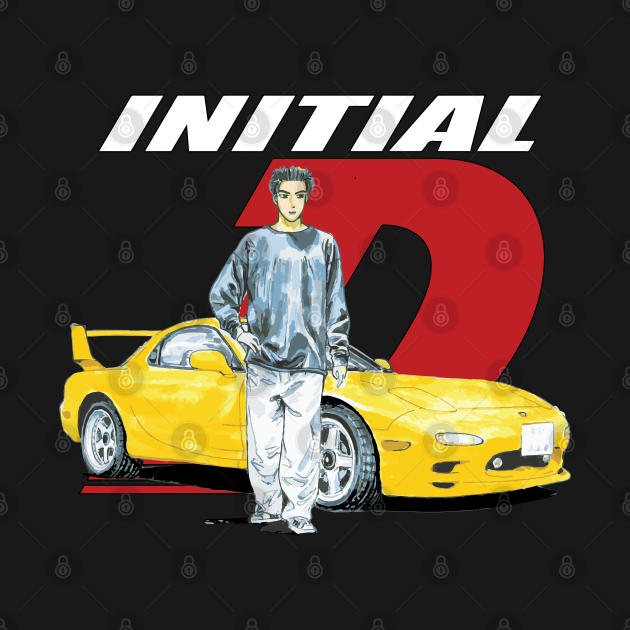 Initial D FD RX7 Stage 1 Drifting - Keisuke Takahashi's RedSuns ...