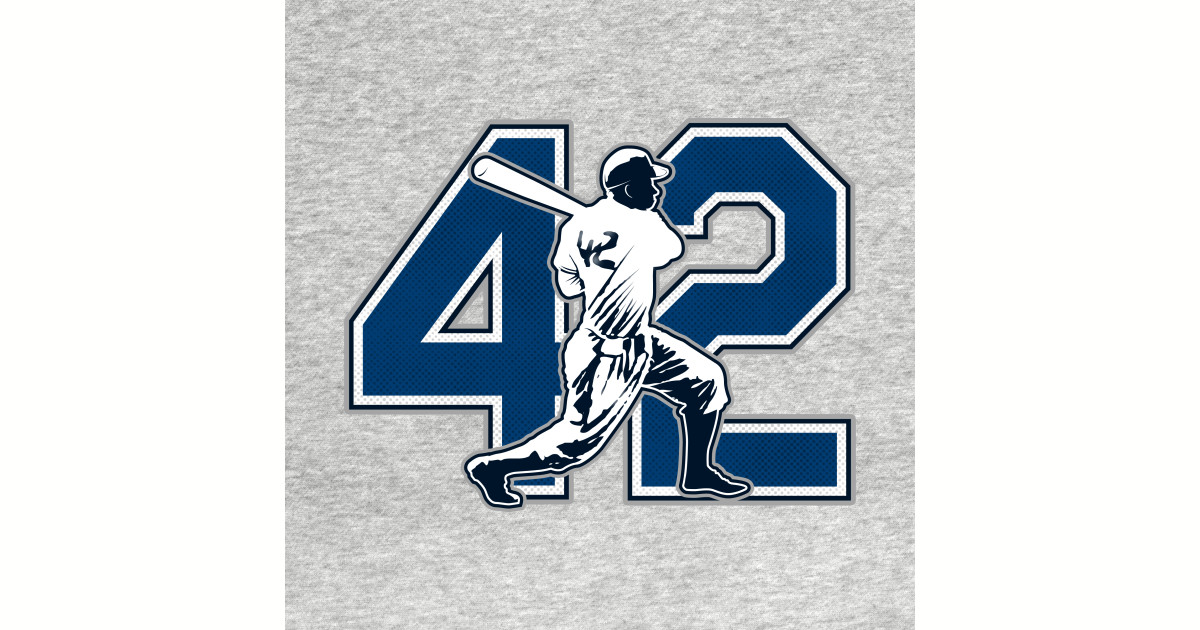 42 - Jackie - Jackie Robinson - Sticker | TeePublic