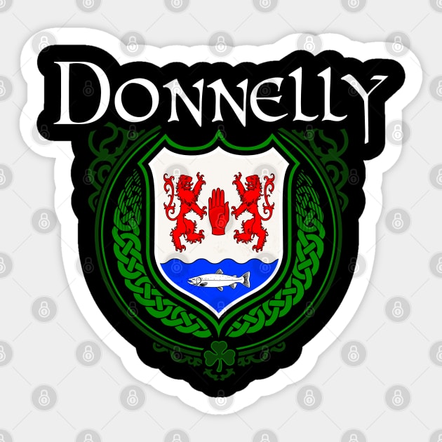 Donnelly Family Irish Coat of Arms Clan Crest - Donnelly Family ...