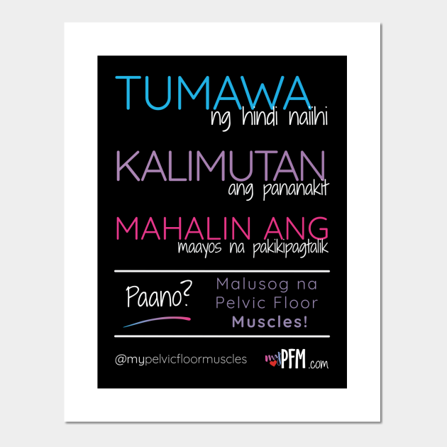 TAGALOG - Healthy Pelvic Floor Muscles! - Malusog Na Pelvic Floor ...