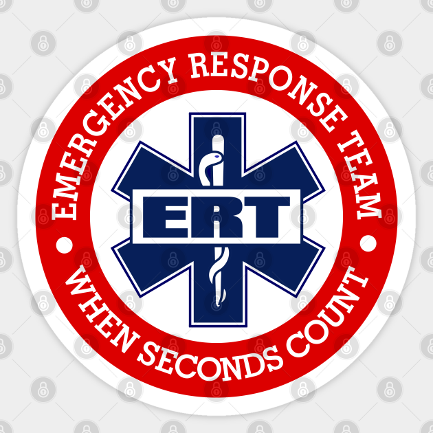 ERT (Emergency Response Team) - Emergency Response Team - Sticker ...