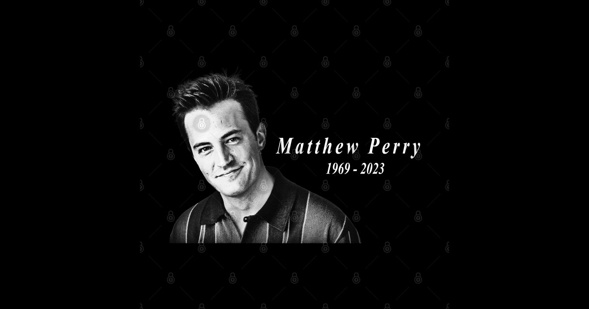 Matthew Perry - Remembering - Matthew Perry - Sticker | TeePublic