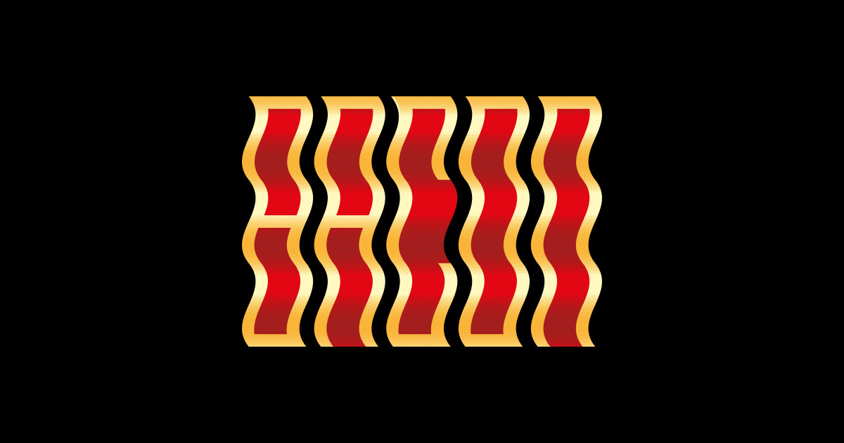 bacon of hope - Bacon - Sticker | TeePublic