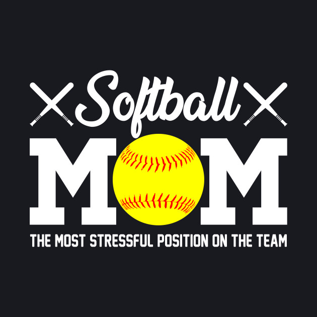 Softball Mom For Mom Softball Baseball T Shirt Teepublic