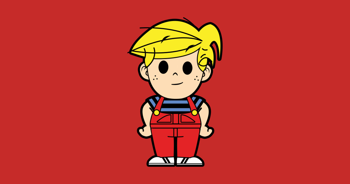 Dennis The Menace Chibi - Dennis The Menace - T-Shirt | TeePublic