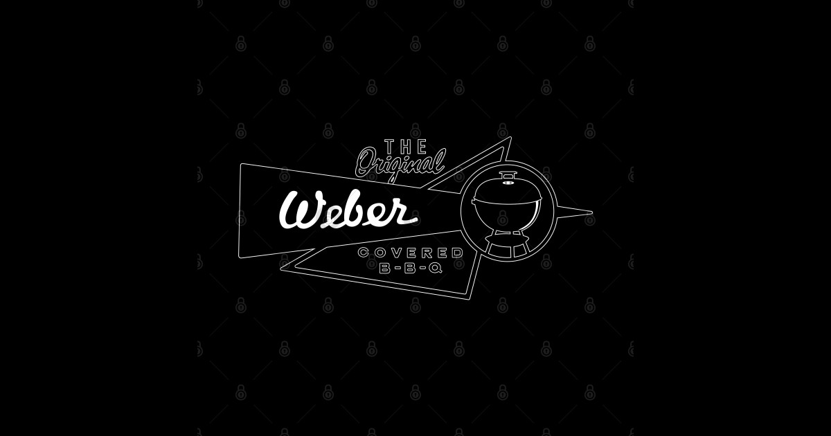 Weber Plaque Design - Weber Grill - Sticker | TeePublic