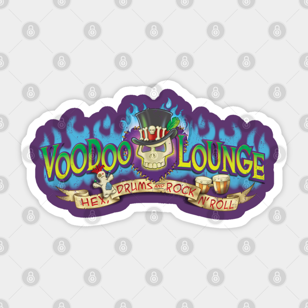 Voodoo Lounge - Voodoo - Sticker | TeePublic
