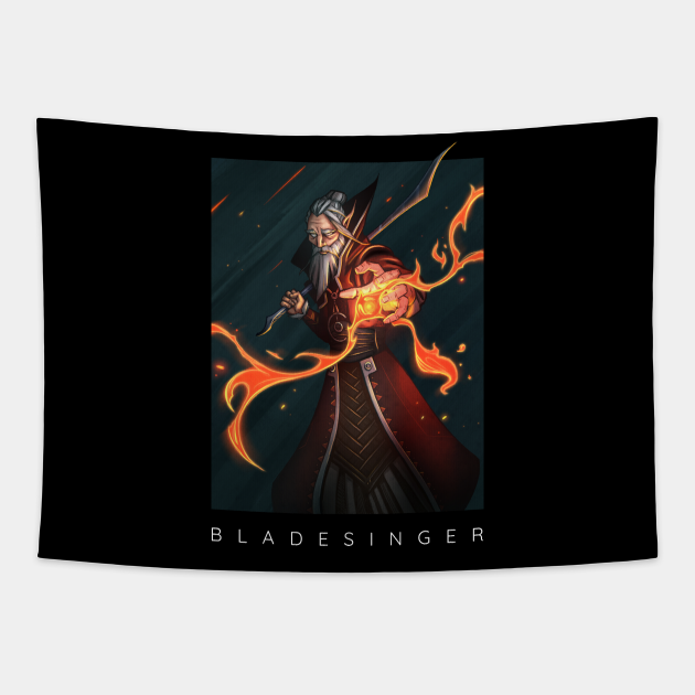 Bladesinger Wizard - Dnd - Tapestry | TeePublic
