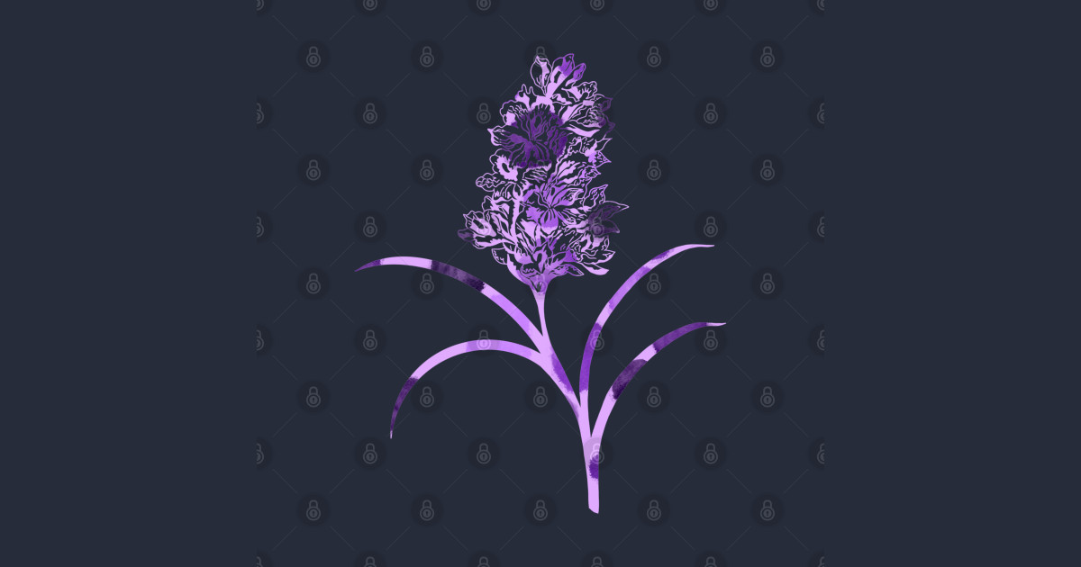 Purple People Eater Flower - Flower - T-Shirt | TeePublic