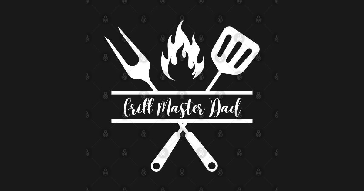 Grill Master Dad: BBQ - Father's Day - Bbq Dad - T-Shirt | TeePublic