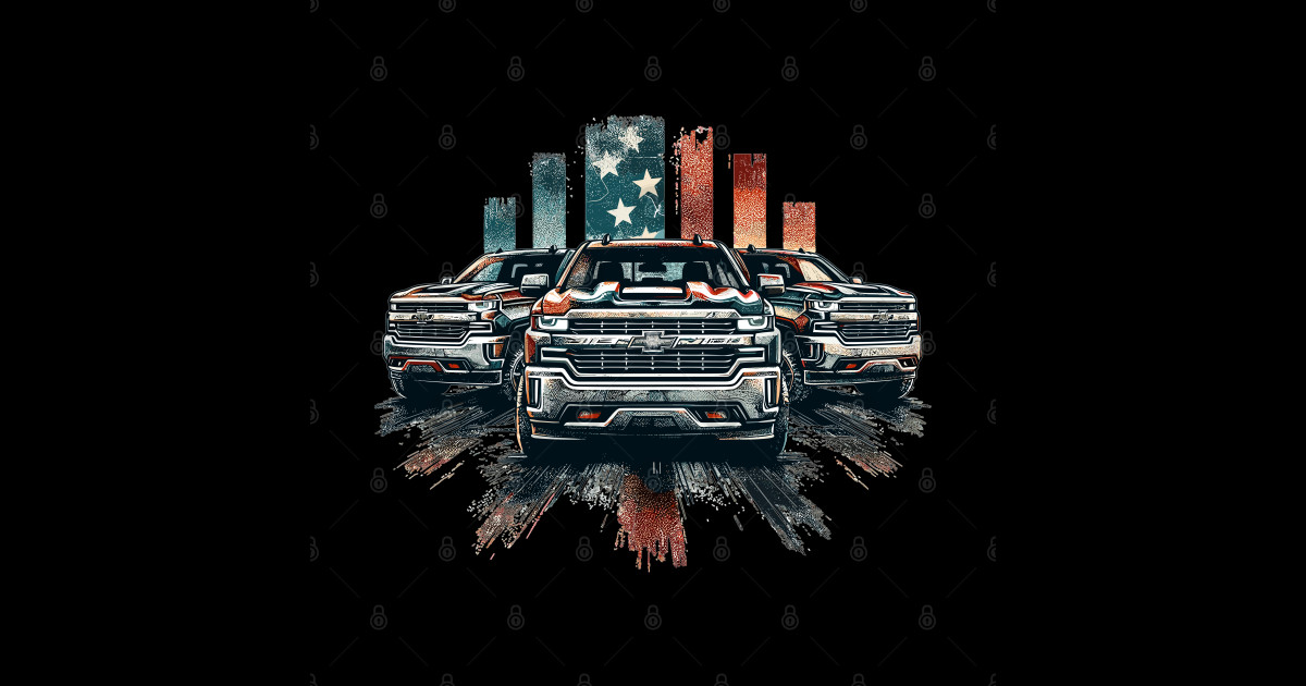 Chevrolet Silverado - Silverado - Posters and Art Prints | TeePublic