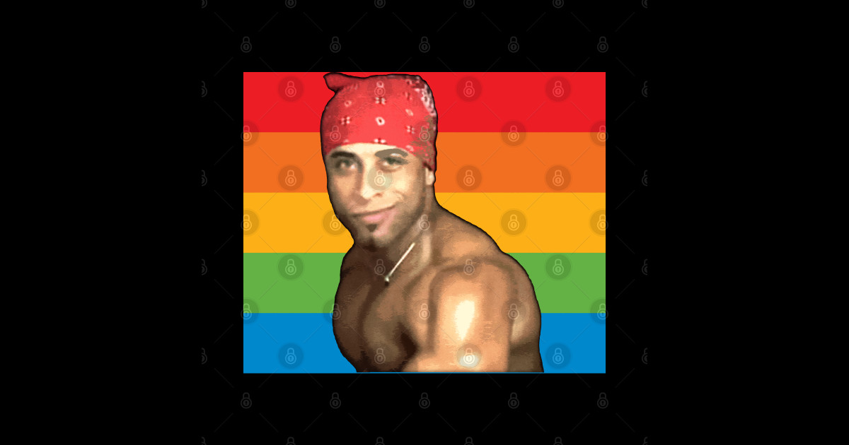 Ricardo Milos Pride Flag - Ricardo Milos - Sticker | TeePublic