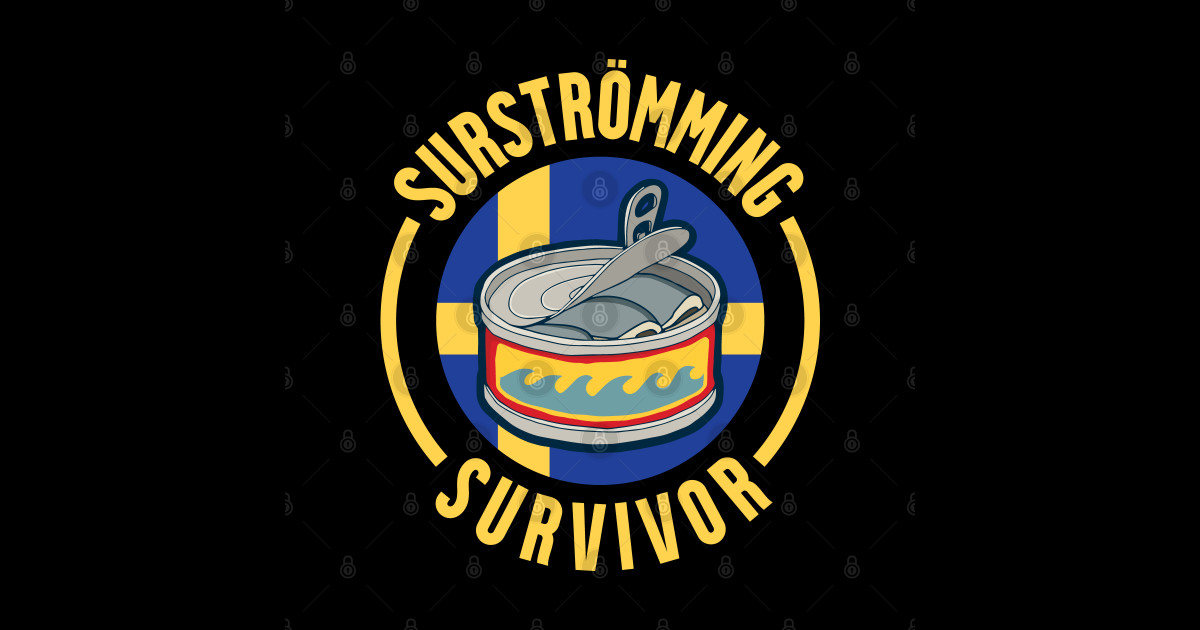 Surstromming Challenge Survivor - Surstromming - T-Shirt | TeePublic
