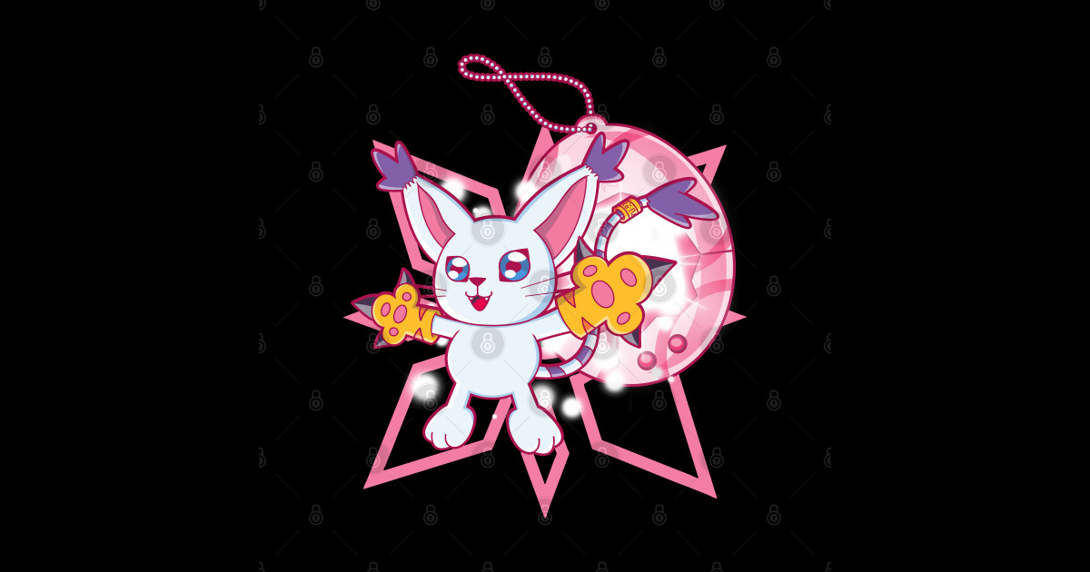 Digipet: Light - Digimon - Sticker | TeePublic