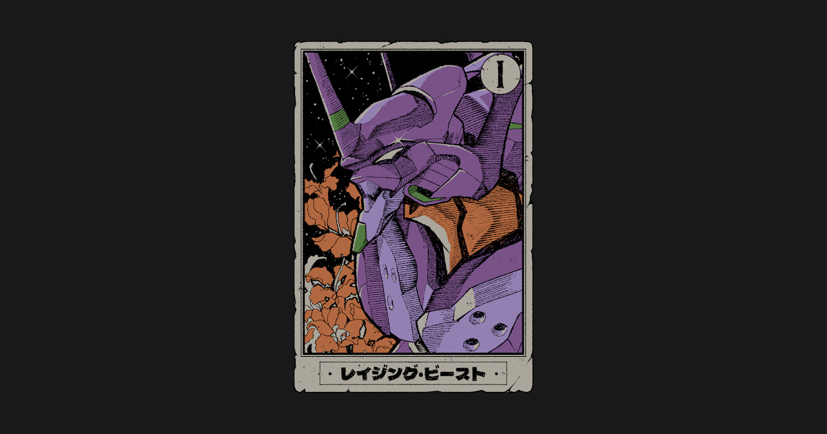 Eva Tarot Card - Anime Art - T-Shirt | TeePublic